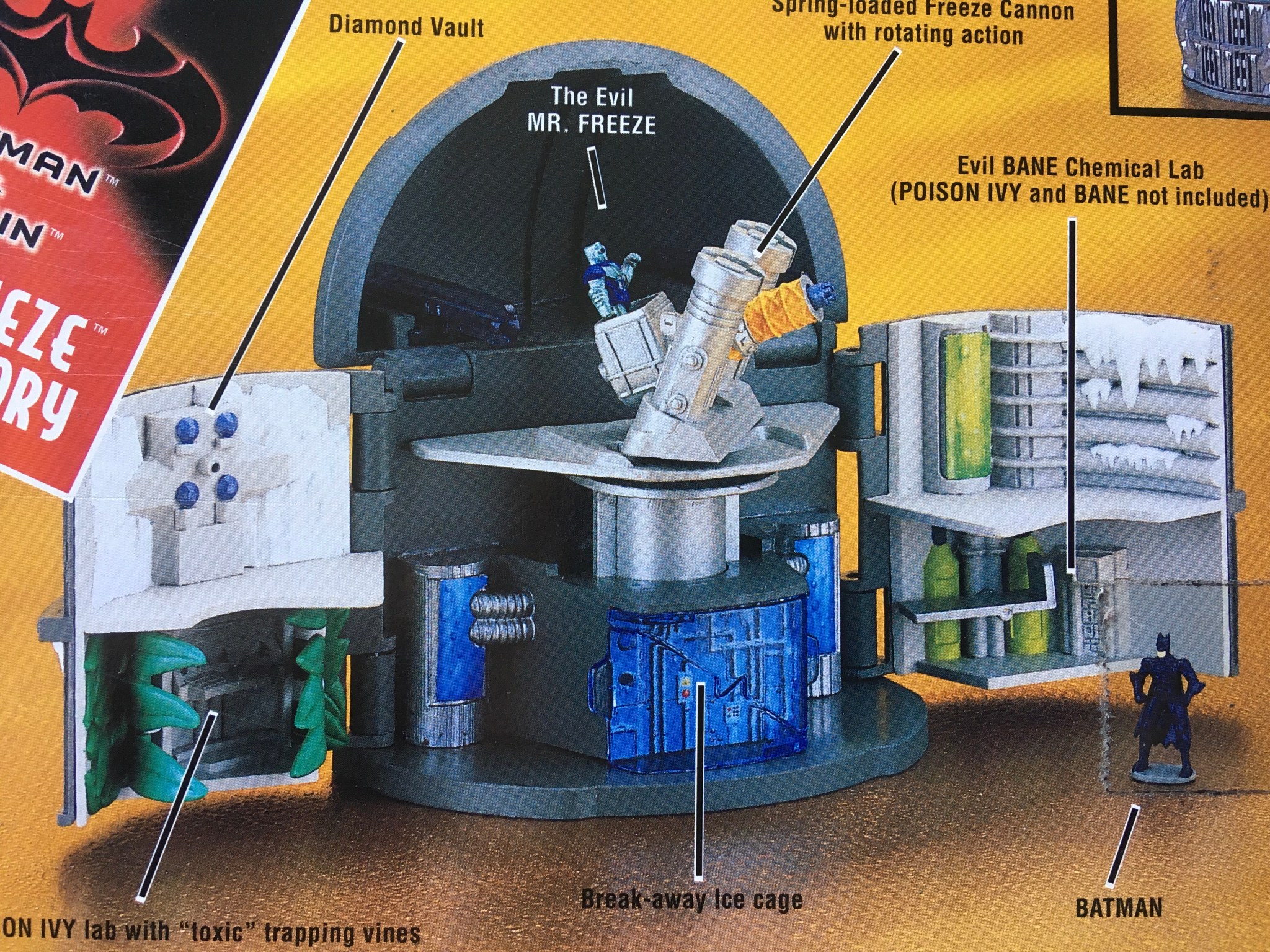 Batman & Robin MicroVerse – Mr. Freeze Observatory micro playset | I'll ...