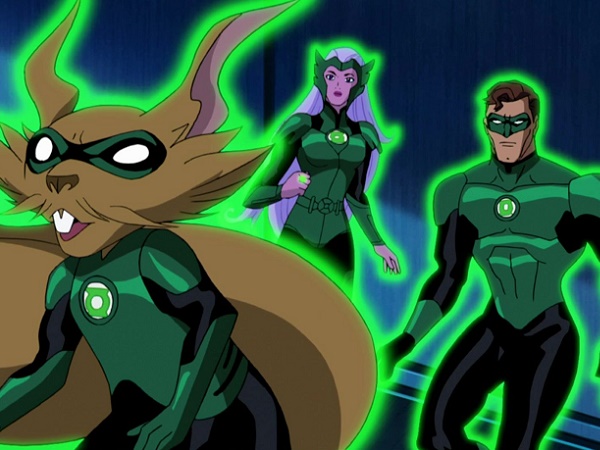 Green Lantern First Flight Wallpaper